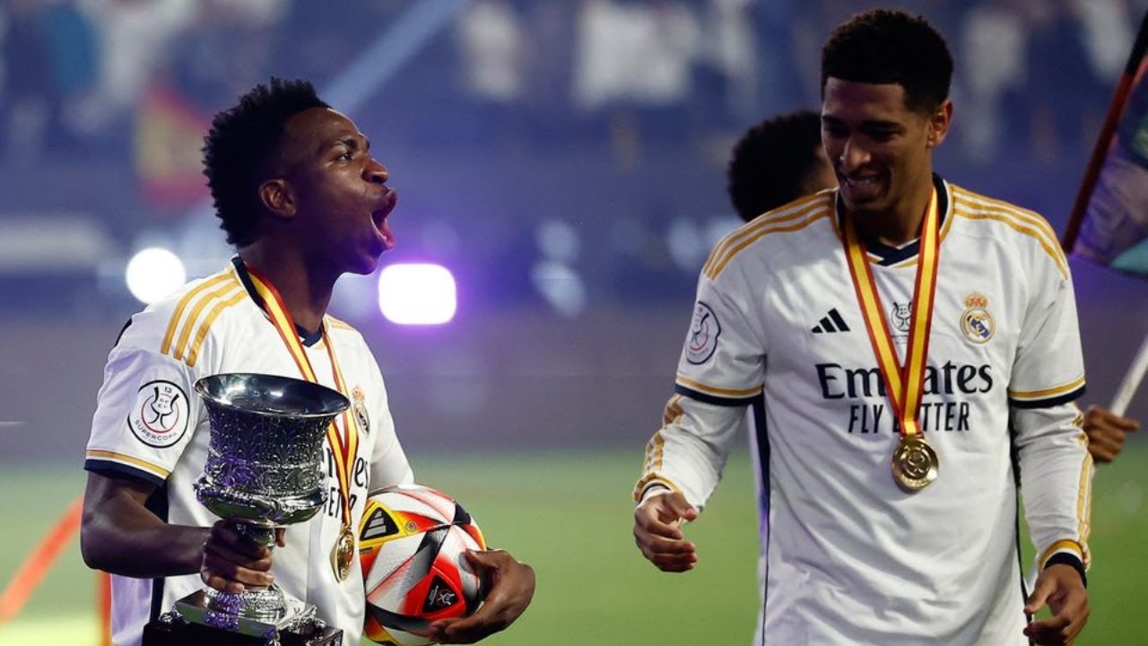Vinicius Jr vs Barcelona (Super Cup Final 2024) HD 1080i - YouTube