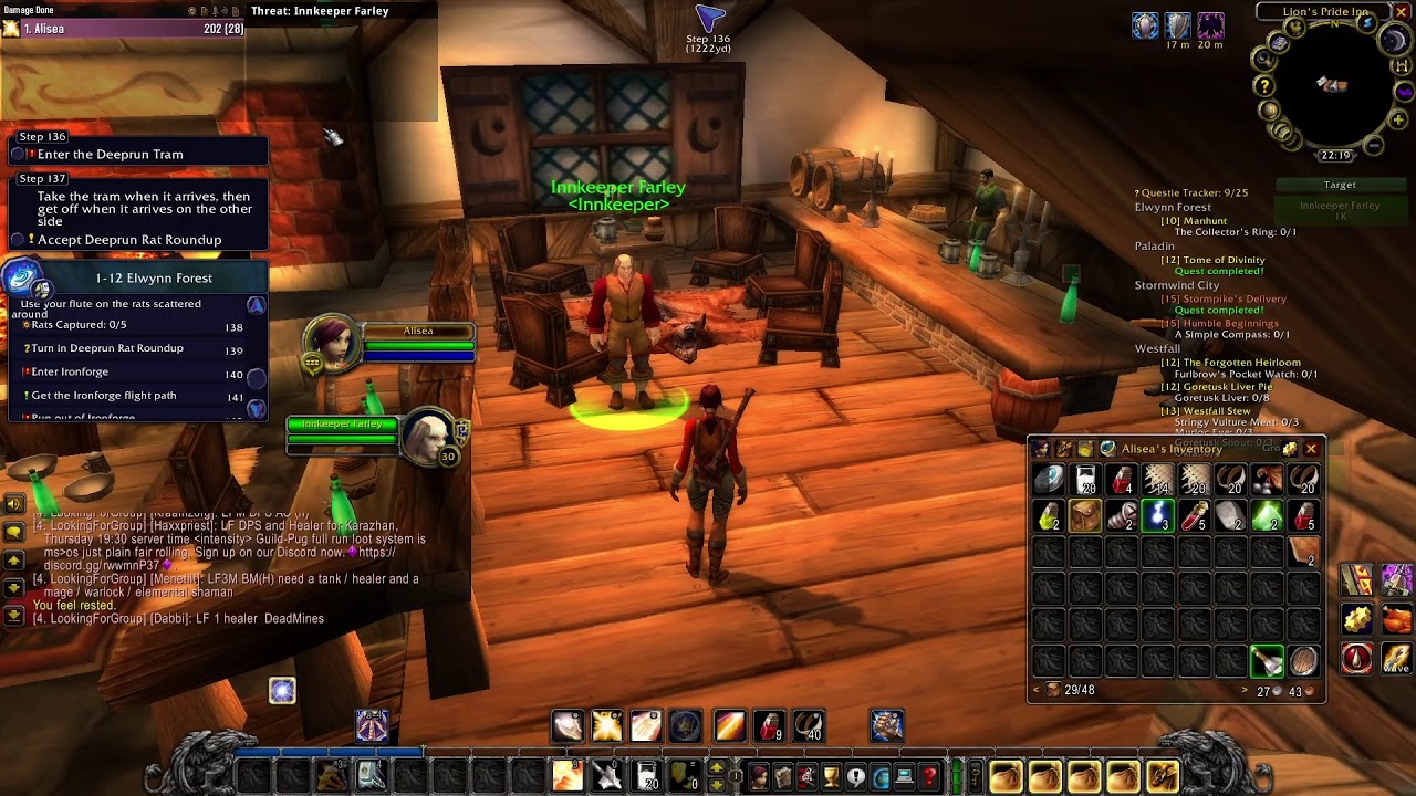 Wow Burning Crusade Classic race to lvl 70 - Human Paladin part 2 - YouTube