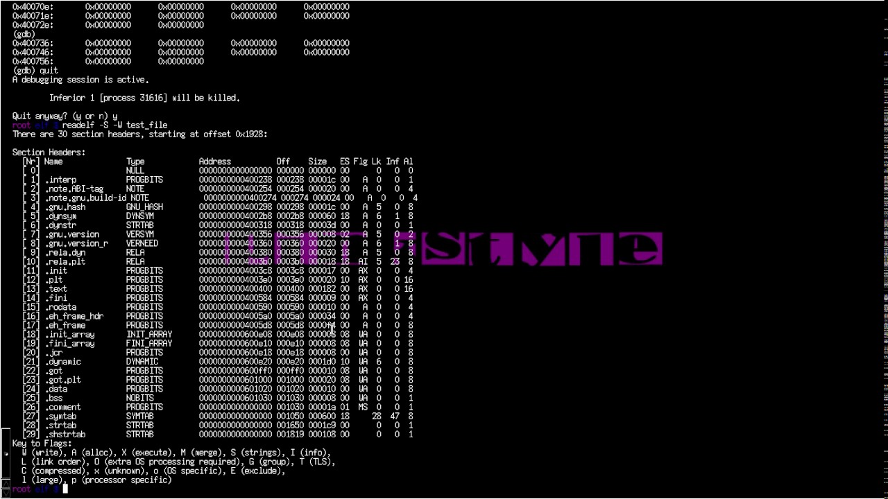 Elf Code Injection Part 2 - YouTube