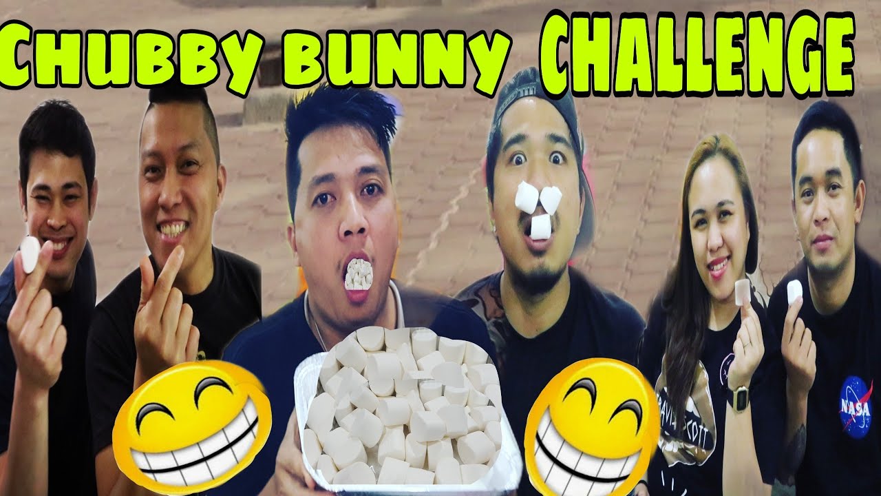 EPS-100 Chubby bunny🤣Challenge 😂🤣Marga bee joey ren Jose daanoy kim ...