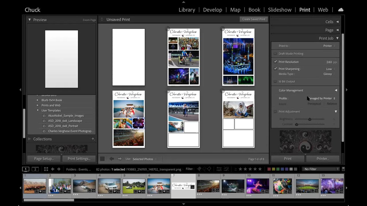 Create A Portfolio PDF File With Lightroom Classic - YouTube