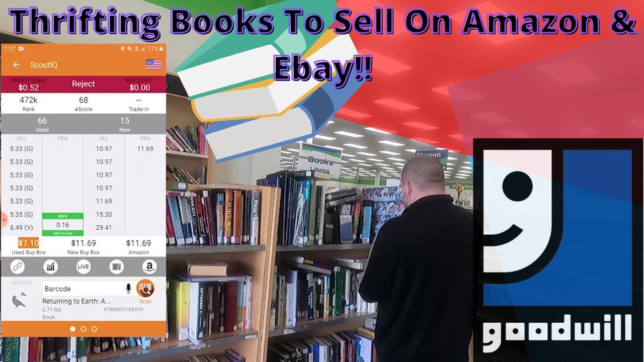 Thrifting Books To Sell On Amazon Ebay Anyone Can Do It YouTube thrifting-books-to-sell-on-amazon-ebay-anyone-can-do-it-youtube