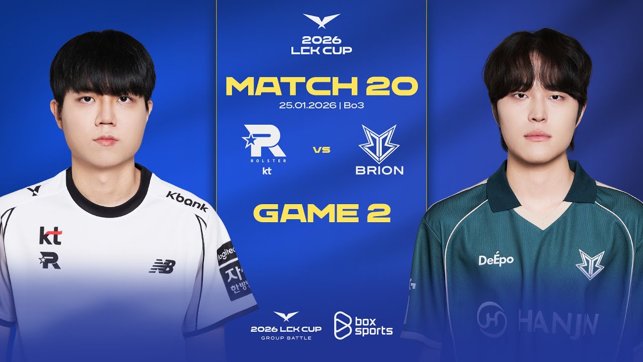 KT vs BRO | Game 2 | Match 20 | Bình Luận Tiếng Việt | LCK CUP 2026 ...