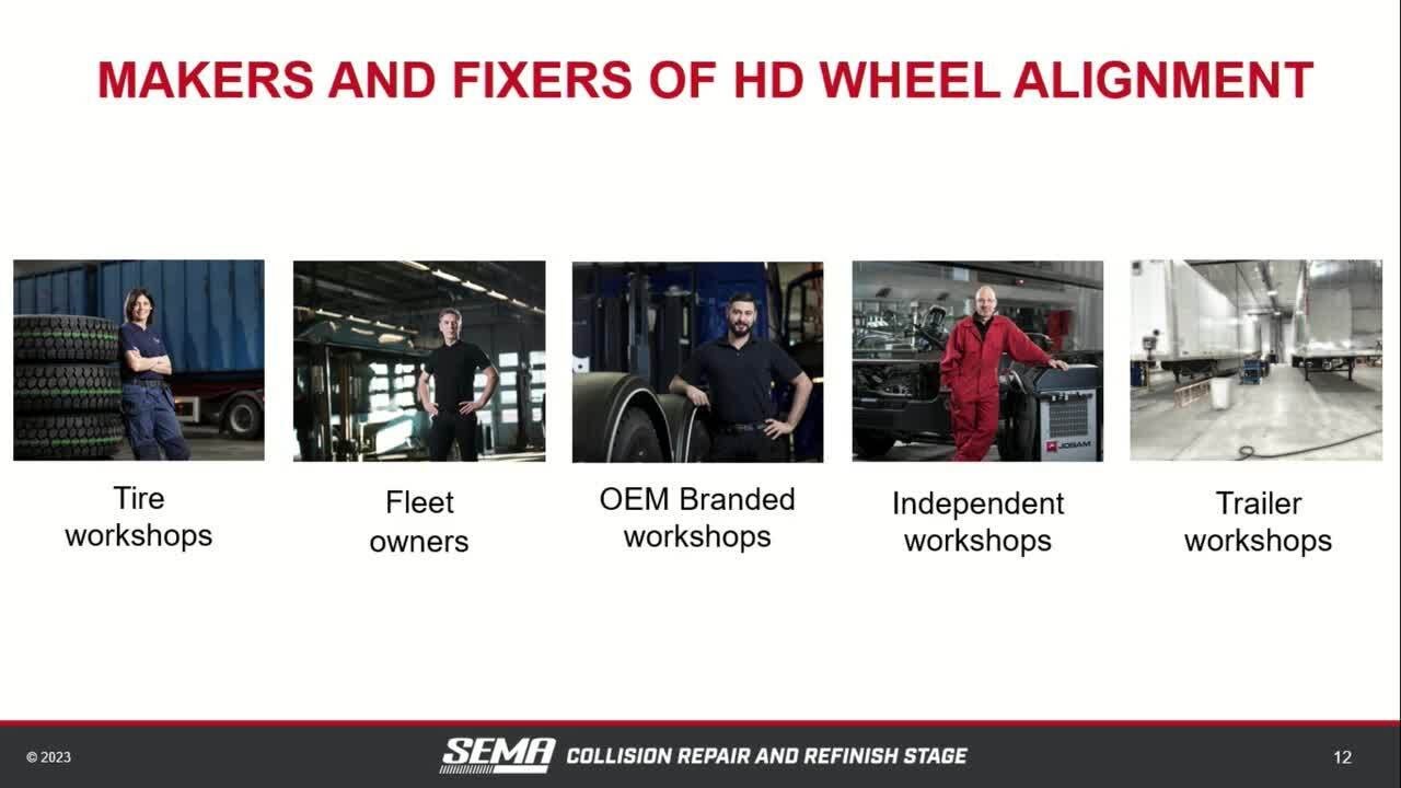 9 Josam - Heavy Duty Wheel Alignment and Collision SEMA 2023 Day 4 ...
