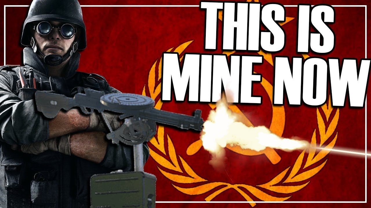 Clutching On Tachanka Turret... As An Attacker! - Rainbow Six Siege ...