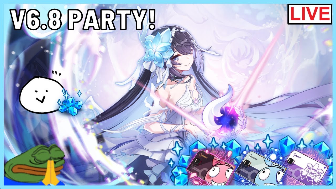 🔴 V6.8 Herrscher of Rebirth Seele Patch Launch Party! (Honkai Impact ...