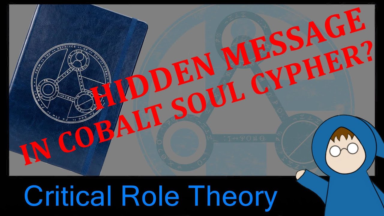 A Secret Message in the Cobalt Soul Symbol! [CR 9th Anniversary] - YouTube