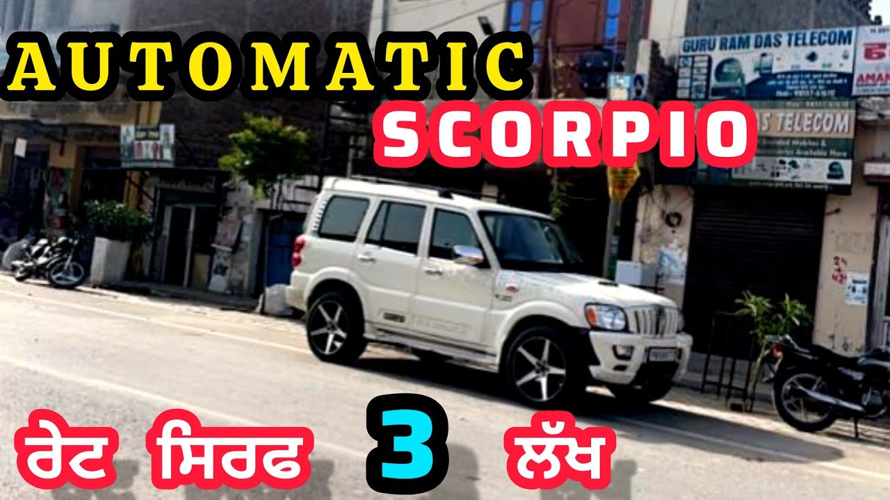 Automatic scorpio for sale / second hand scorpio / used scorpio ...