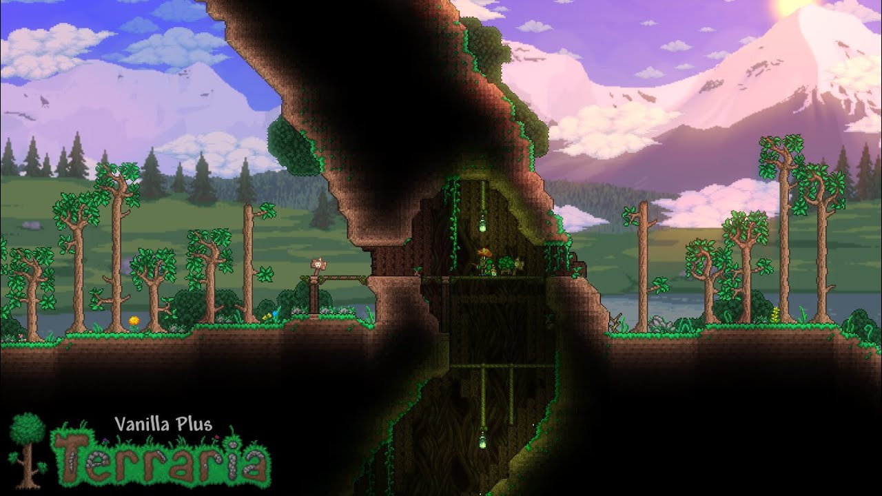 Terraria: Vanilla Plus (Part 2) - YouTube