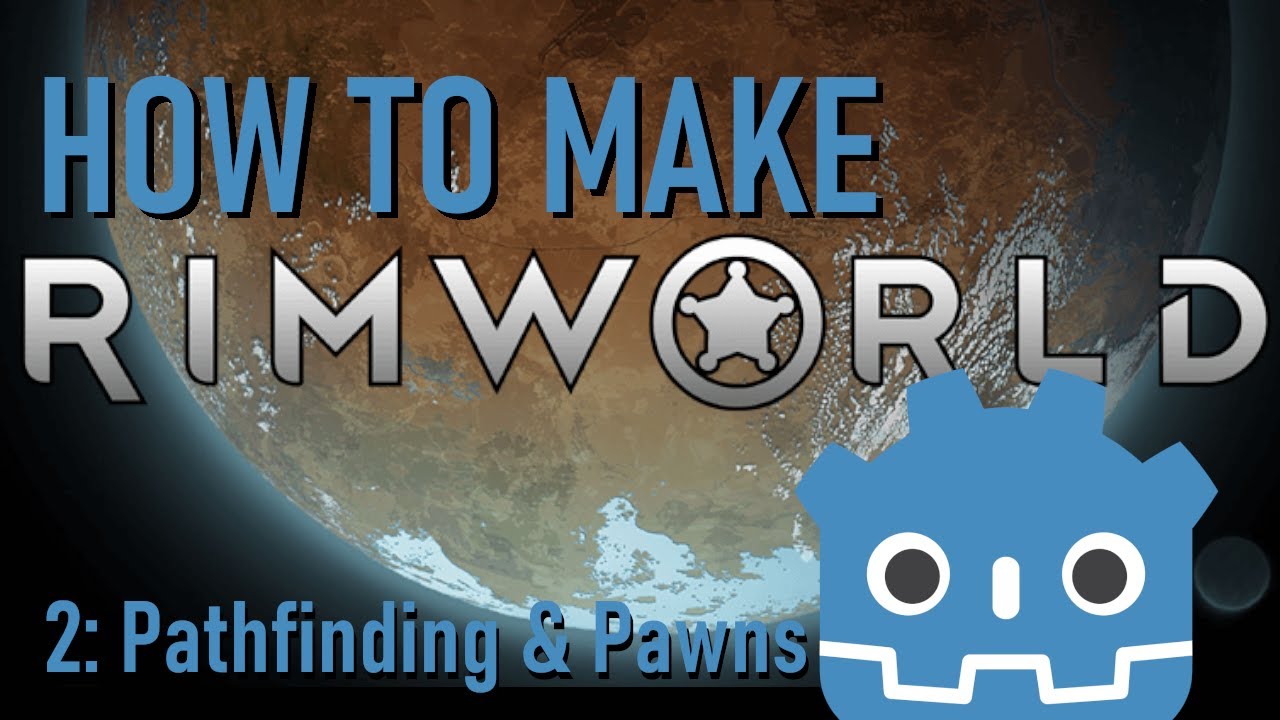 How to make Rimworld in Godot 4: Pathfinding & Pawns - YouTube