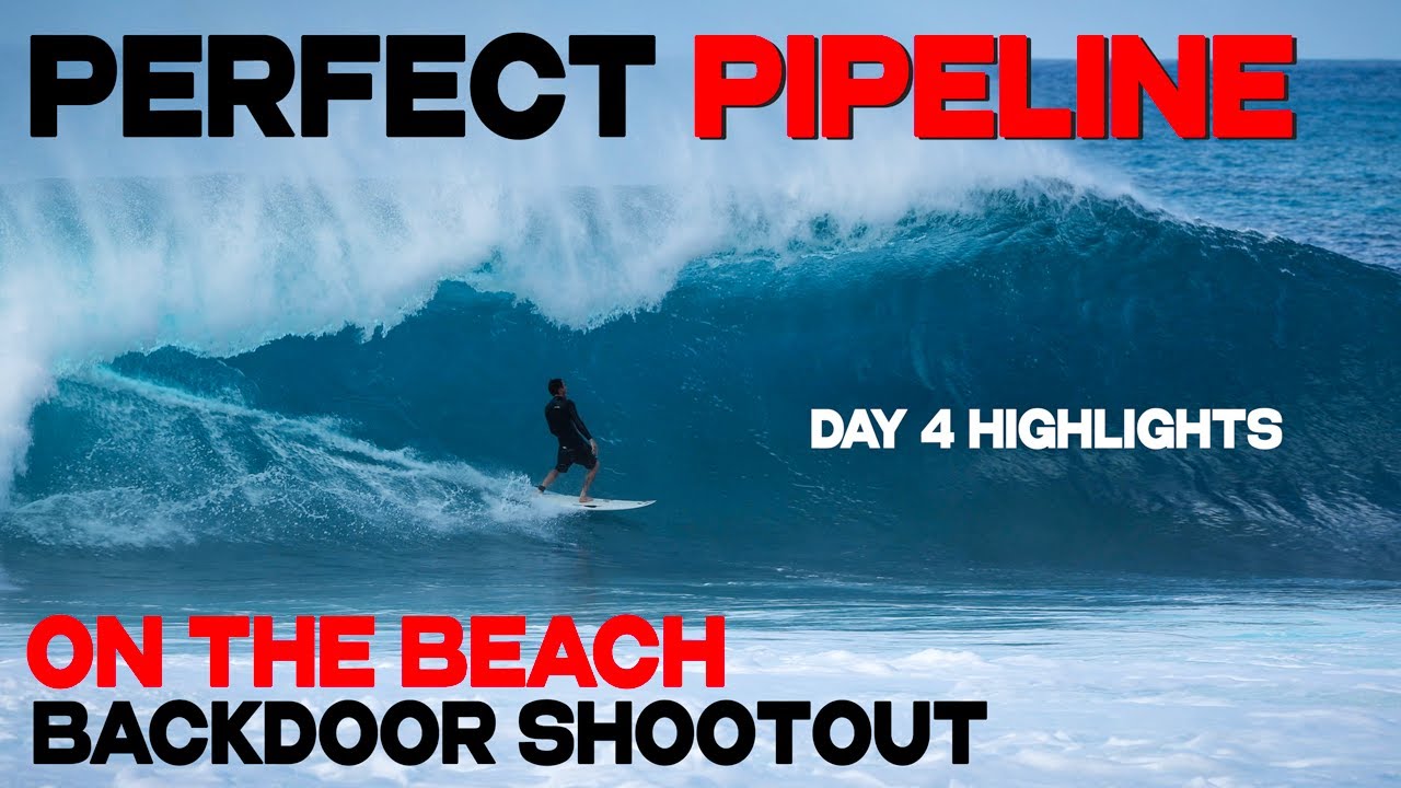 SURFING PERFECT PIPELINE | FINALS DAY BACKDOOR SHOOTOUT (Day 4 ...