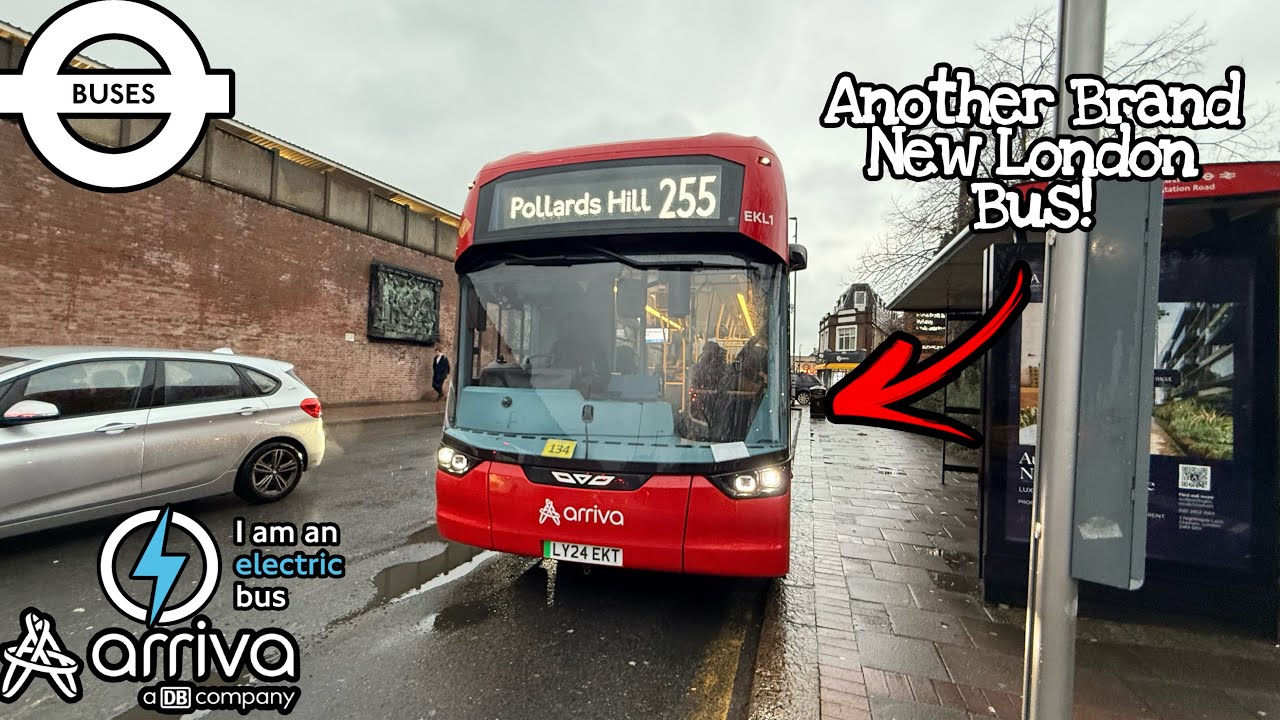 [1ST DAY] Exploring the new Arriva GB Kites on Route 255! - YouTube