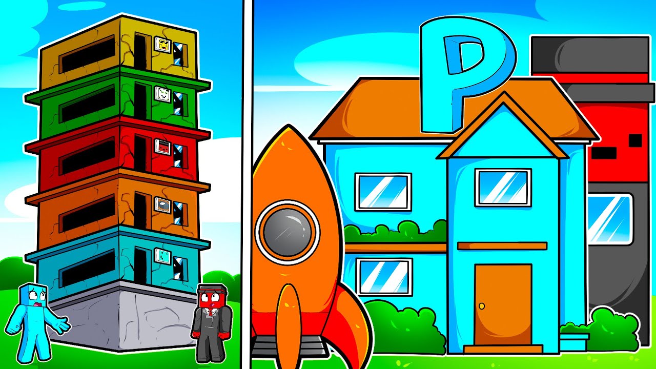 Evoluí as Casas da Turma do Problems! - YouTube