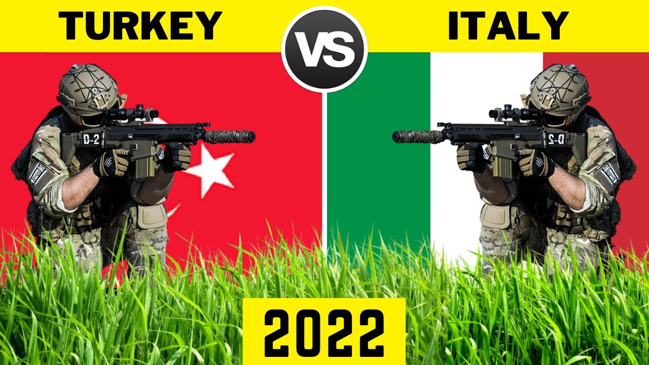 Turkey vs Italy Military Power Comparison - 2022 - YouTube