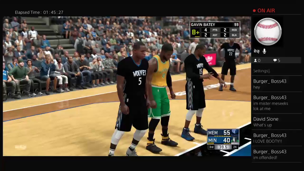 Playing NBA2k17 my career mode - YouTube