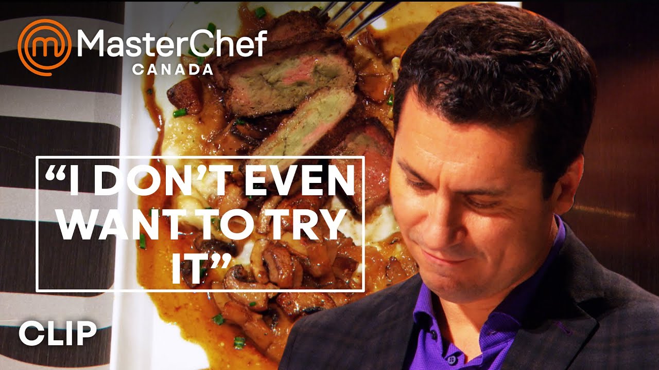 Claudio Aprile Refuses to Eat This! | MasterChef Canada | MasterChef ...