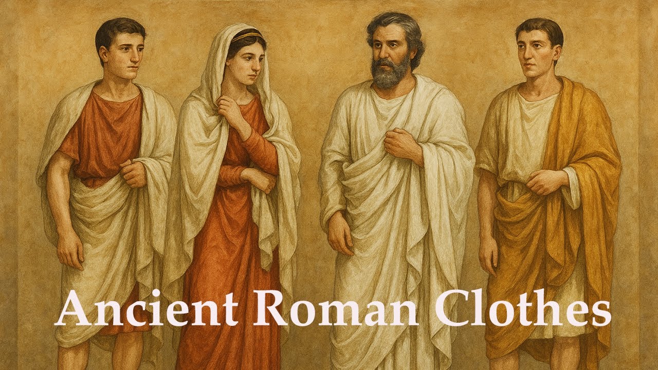 XL. Ancient Roman Clothes - YouTube