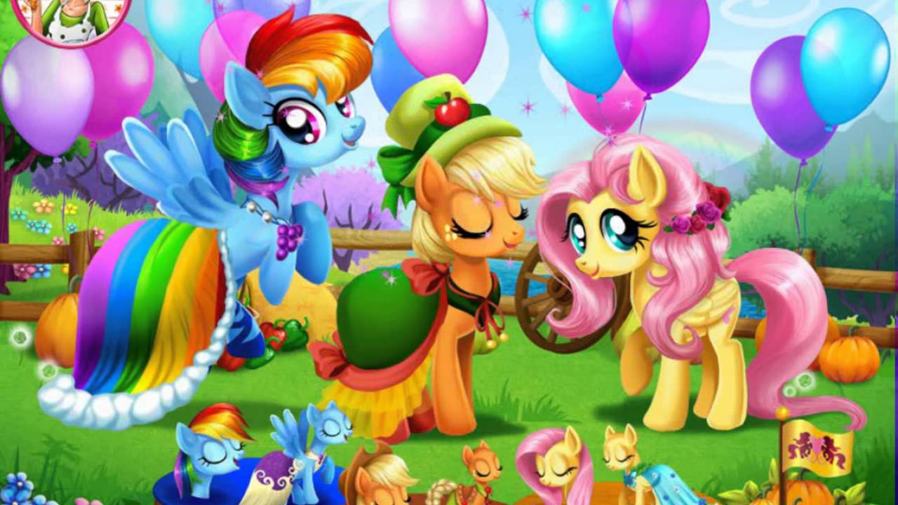 BABY GAMES- My Little Pony Farm Fest - YouTube