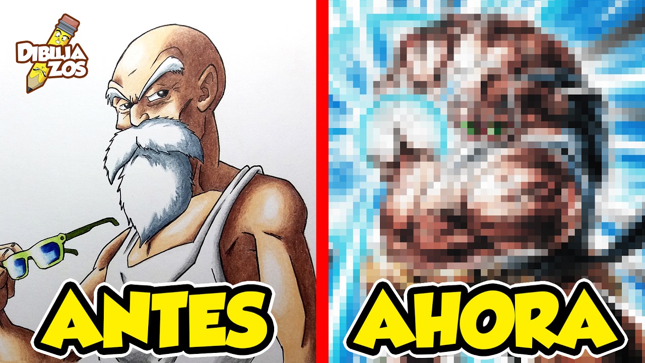 ¡REGRESO ÉPICO DESPUÉS DE 6 AÑOS! 💥 | CÓMO DIBUJAR AL MAESTRO ROSHI 💪 ...