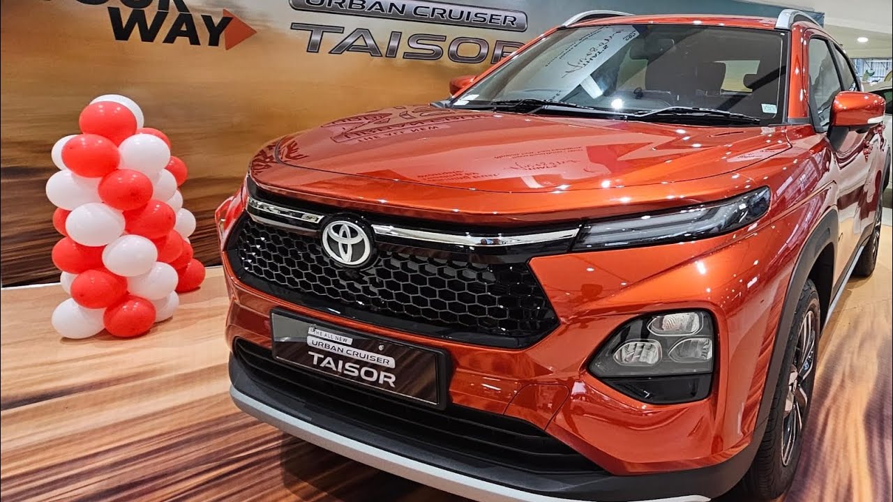 Toyota Taisor Lucent Orange 🧡Colour Walk Around And Interior #taisor # ...