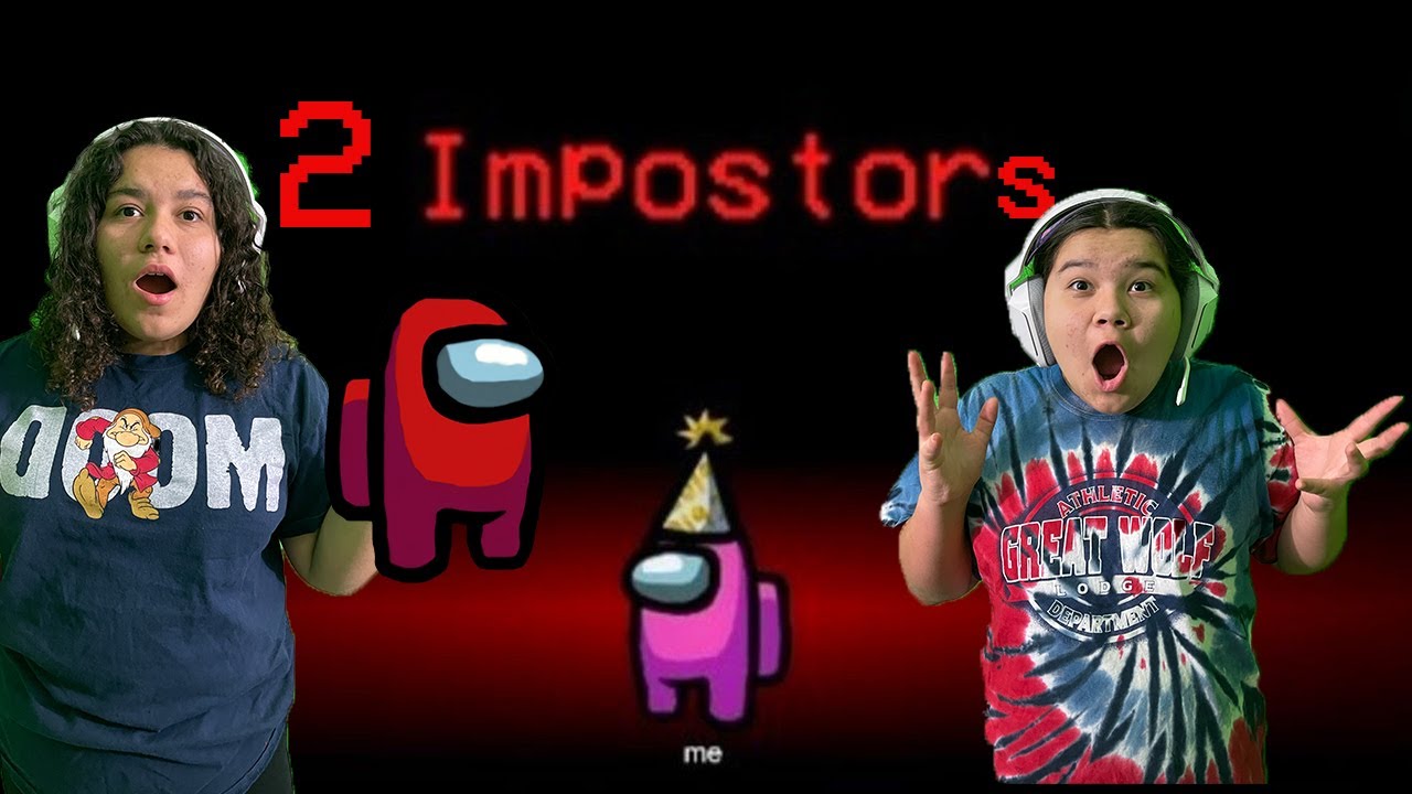 Playing AMONG US Mary and Izzy are both the Imposter!! - YouTube