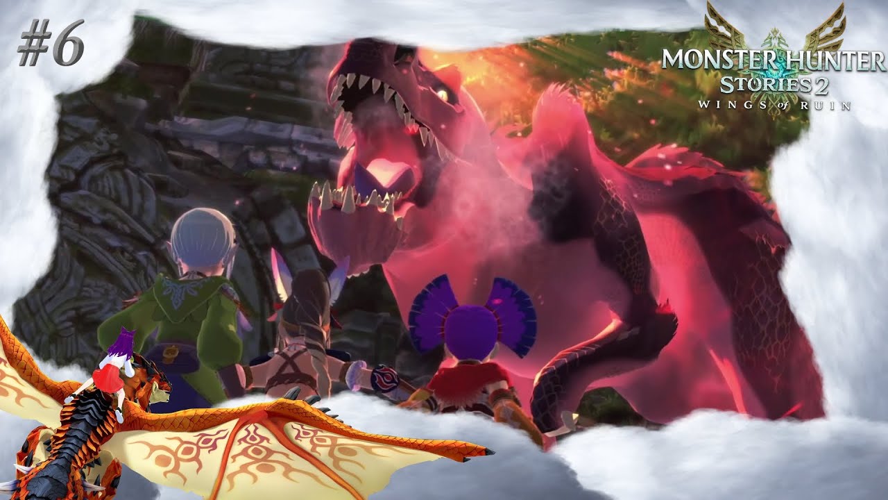 🐉Monster Hunter Stories 2: WoR🏇 Anjanath-klatschen und dann heißt es ...