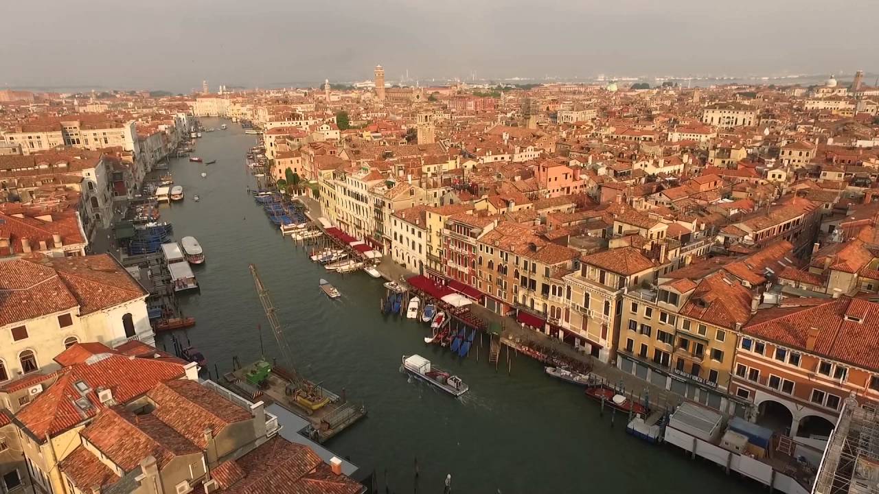 Venice, Italy From Above. - YouTube