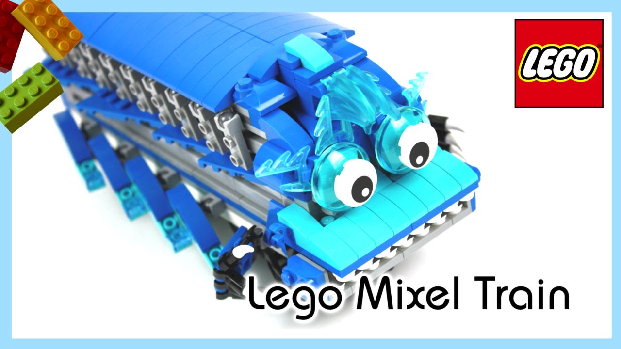 Custom Lego Mixel Train - Frosticons Tribe - YouTube