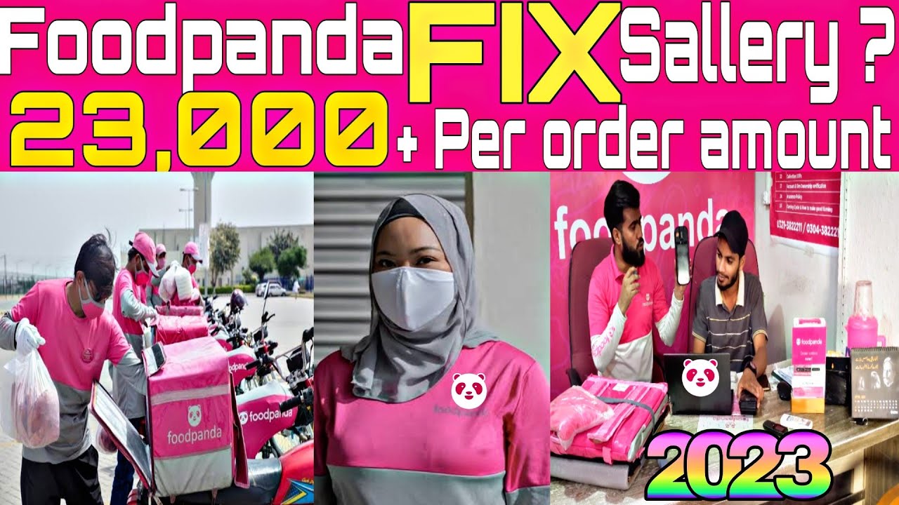 Foodpanda Fix Sallery Job details | Foodpanda rider job | Delivery boy ...