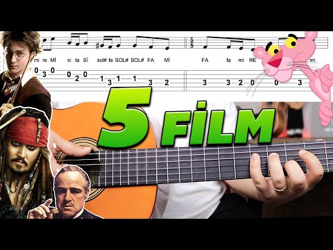 HERKES ÇALABİLİR! - 5 Kolay Film Müziği Solo \