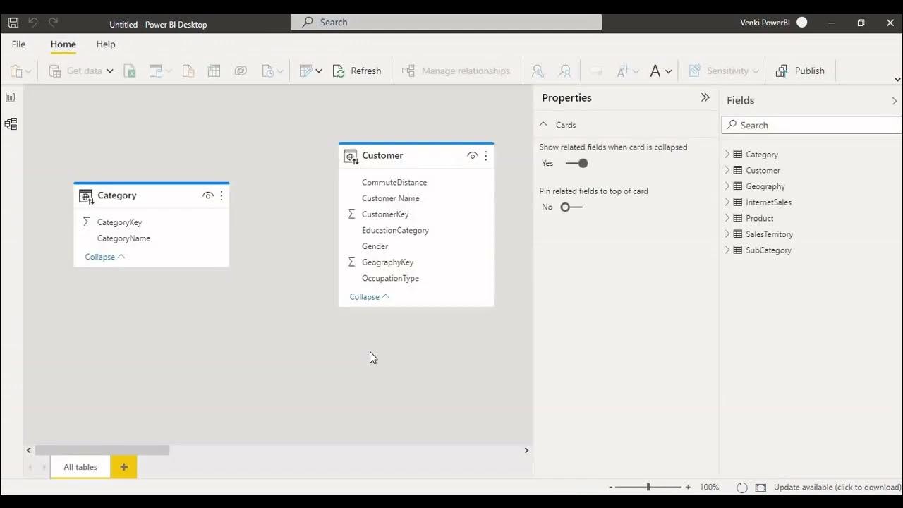2.How to Connect SSAS Tabular Model using Live Connection in Power BI || Telugu - YouTube