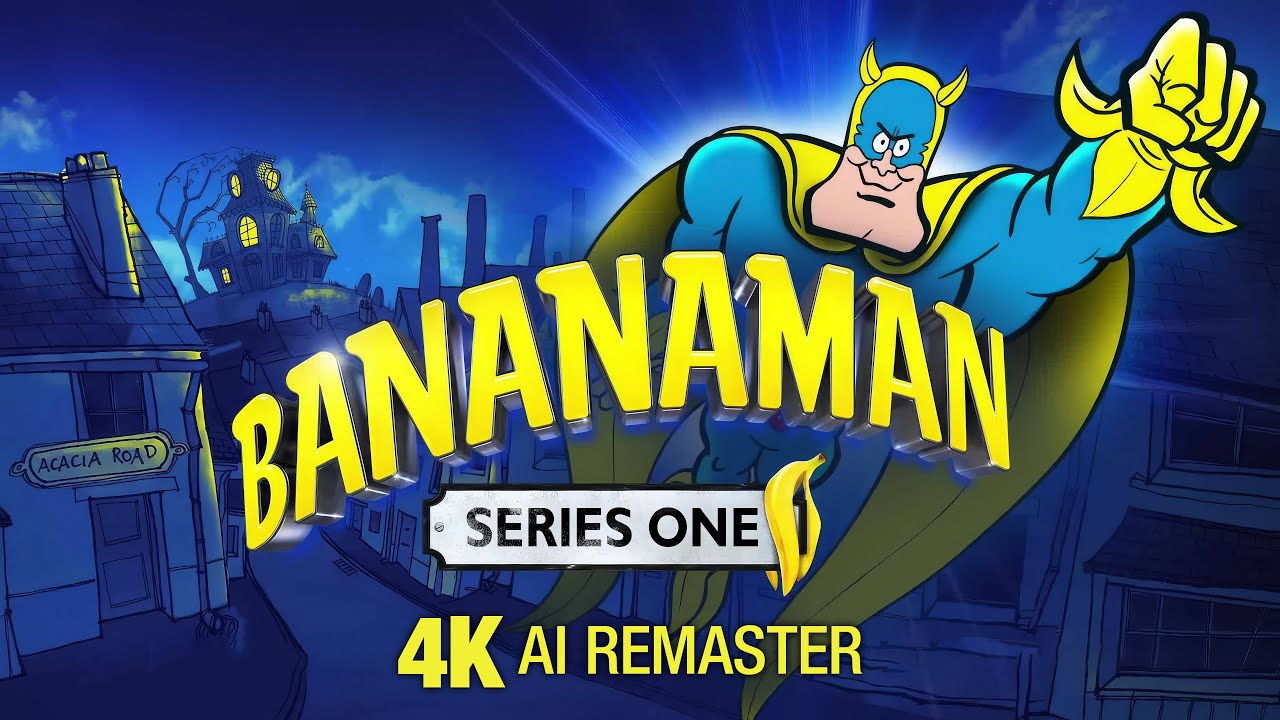 Bananaman (1983) - Series 1 - 4K AI Remaster - YouTube