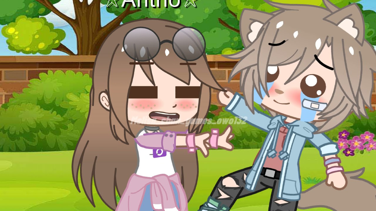 💖Es que me encantas tanto!💕 •meme• °Gacha Club° ♡Ships: Anthoel♡ - YouTube