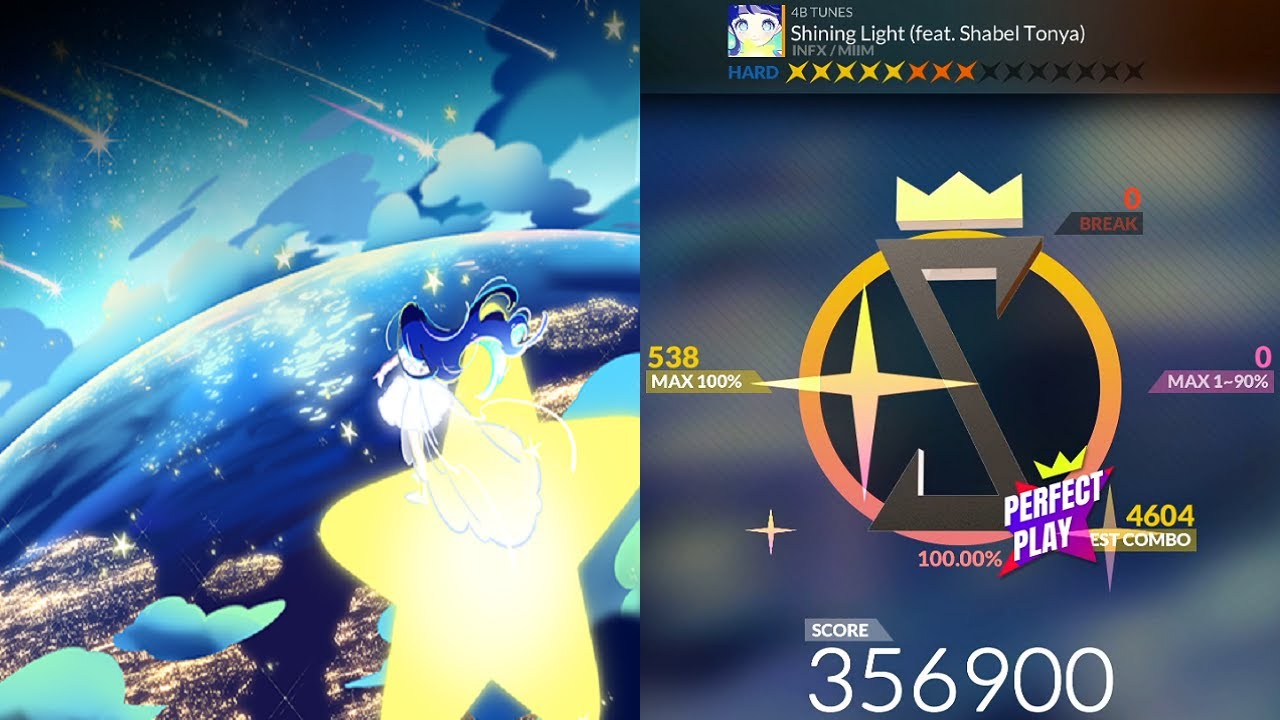 [DJMAX Respect V] Shining Light (feat. Shabel Tonya) 4B HD ★8 PERFECT ...