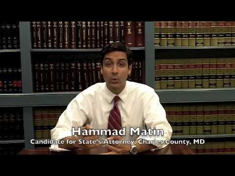 Hammad Matin Candidate for State's Attorney Charles County, MD Campaign ...