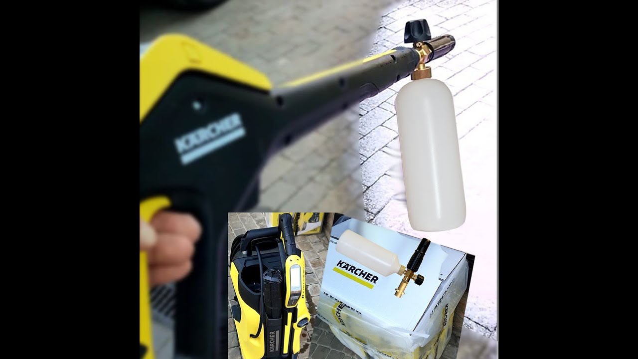 Не работает пеногенератор karcher, ремонт мойки высокого давления ...