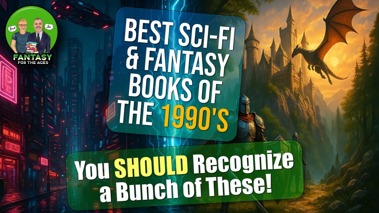 What Were the MOST EPIC Fantasy and Sci-Fi Books of the 90s? - YouTube