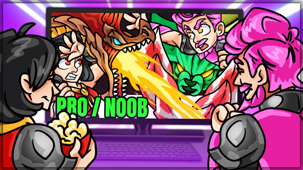 THE TWO BEST MONSTERS - Pro and Noob VS Generations Ultimate Pro and ...