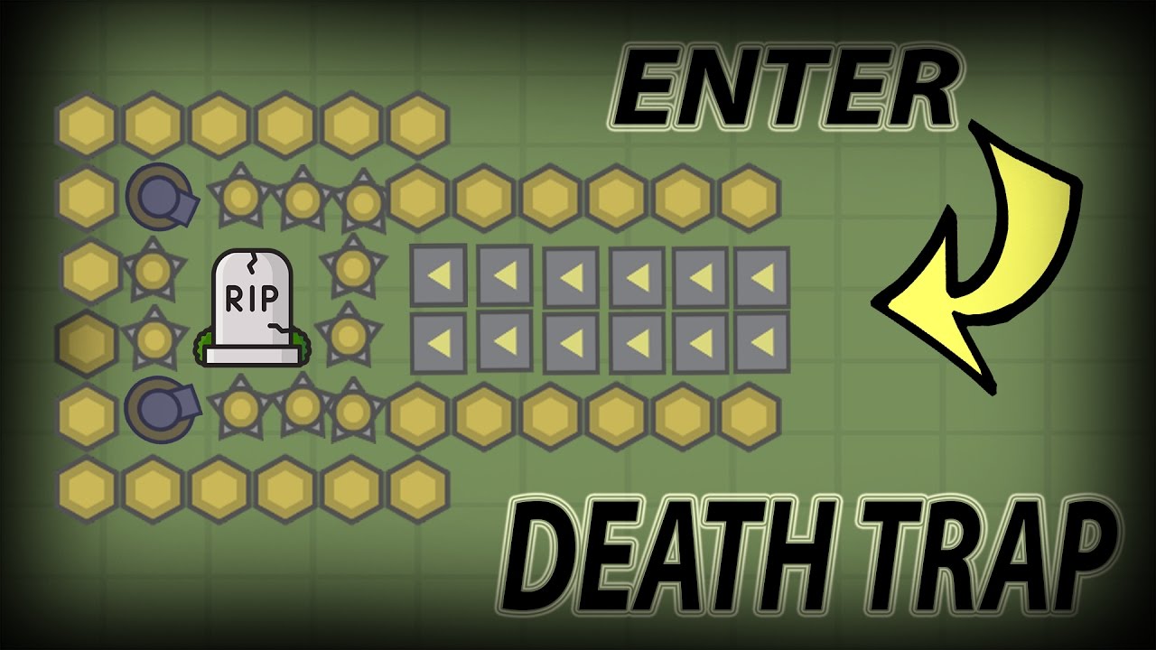 Best Death Trap Ever - MooMoo.io Building Roller Coaster Trap - YouTube