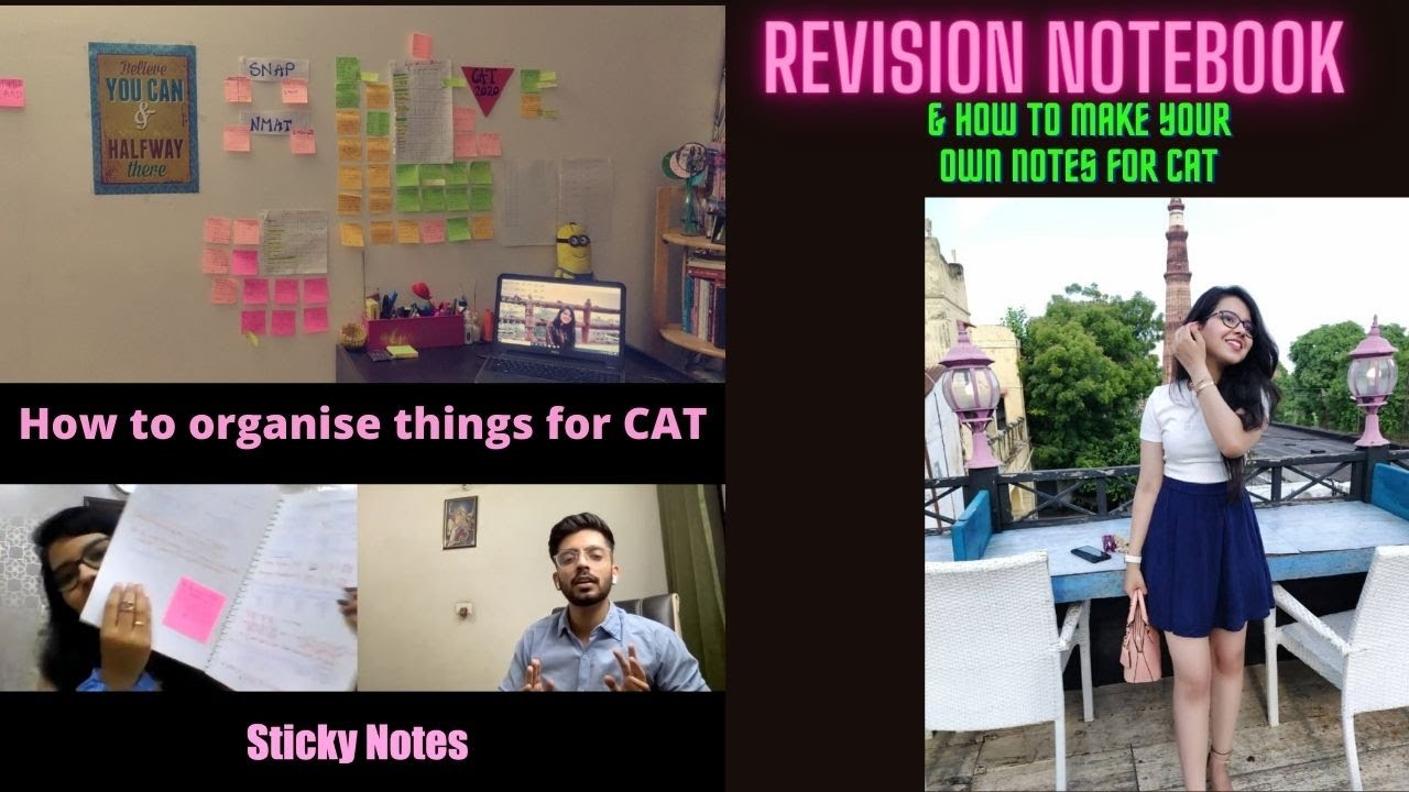 FREE CAT NOTES😍| How to make Revison Notebook📝| life at IIM | IIM Jammu ...