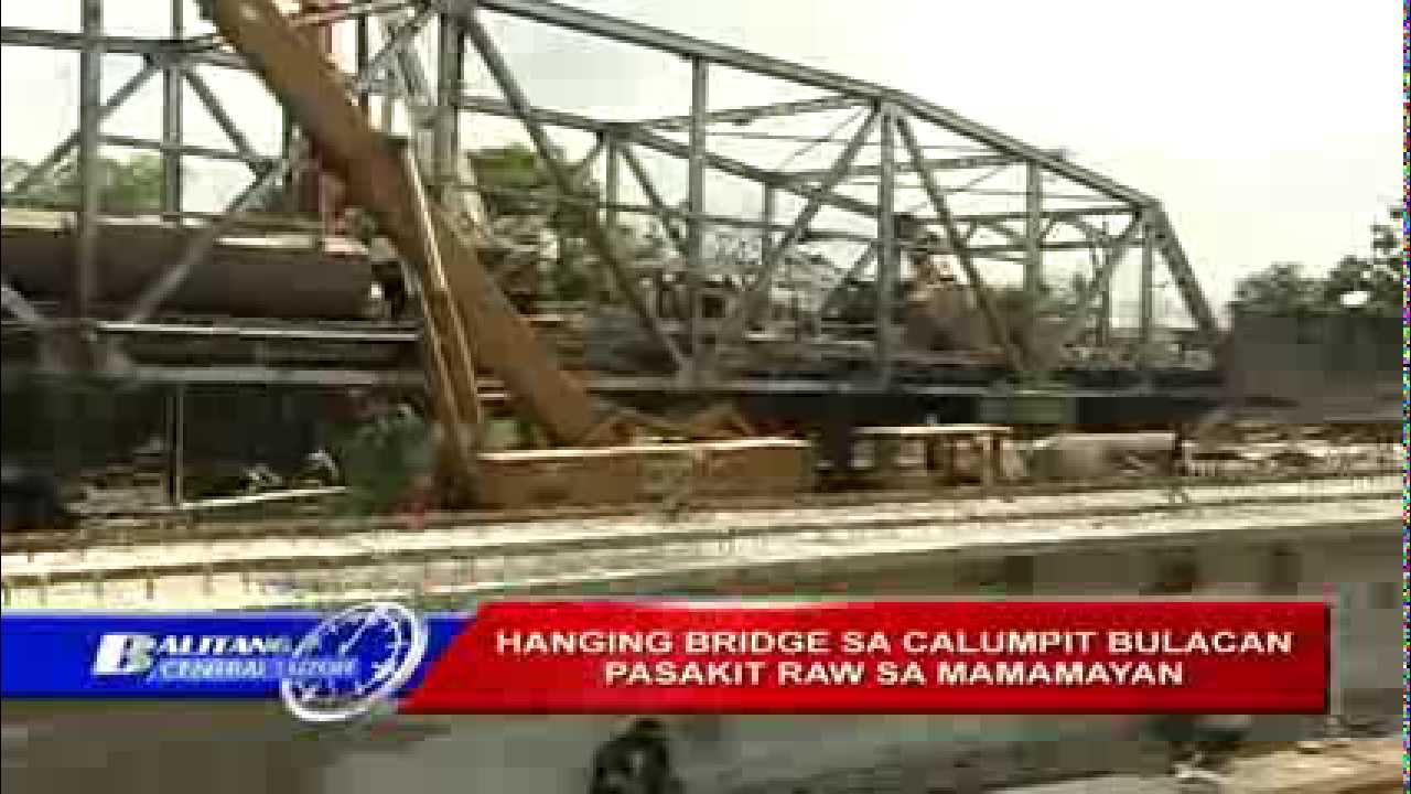 HANGING BRIDGE SA CALUMPIT BULACAN PASAKIT RAW SA MAMAMAYAN - YouTube