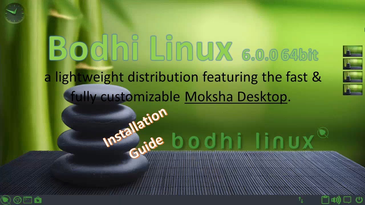 Bodhi The Enlightened Linux Distribution - YouTube