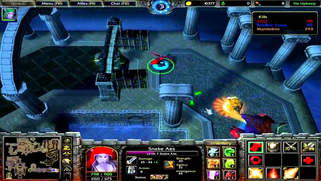 Let's Play: Warcraft 3: Custom Map 1: WarChasers Finale - The ...