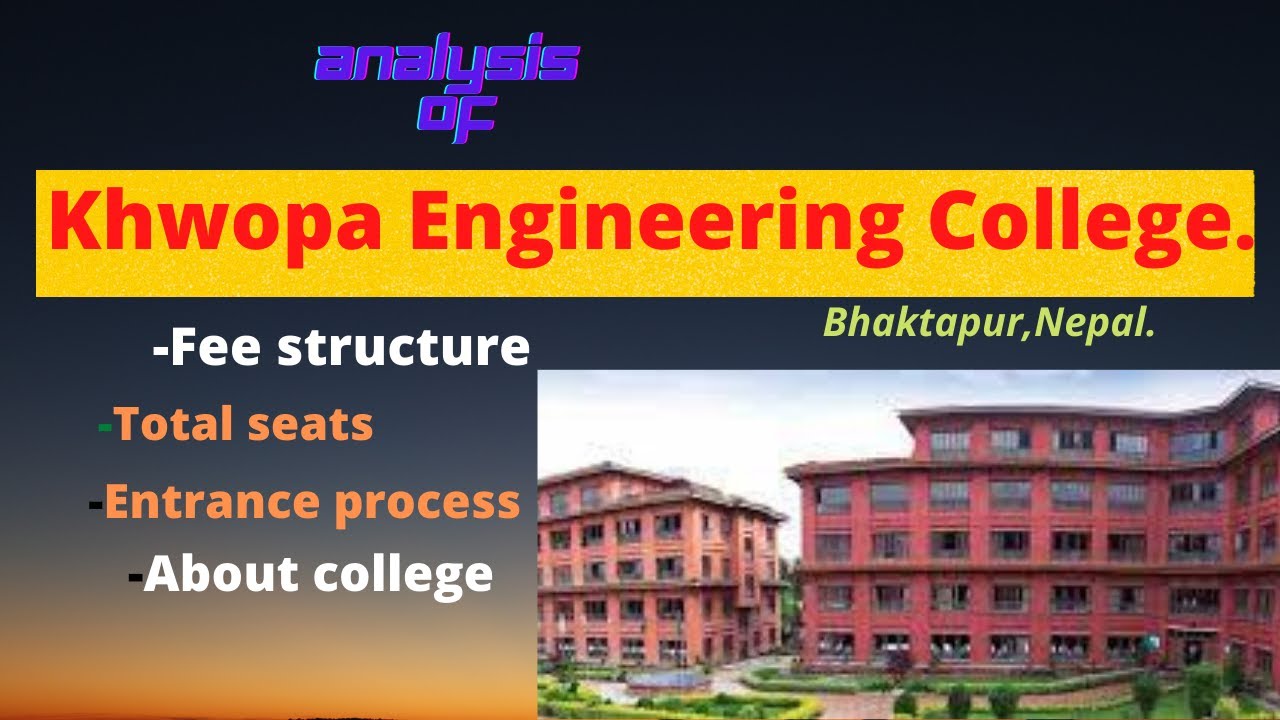 Analysis of Khwopa Engineering college ..... - YouTube