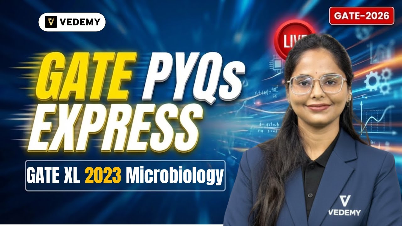 GATE PYQ Express | GATE XL | Microbiology | 2023 | Dr. Manisha Verma ...
