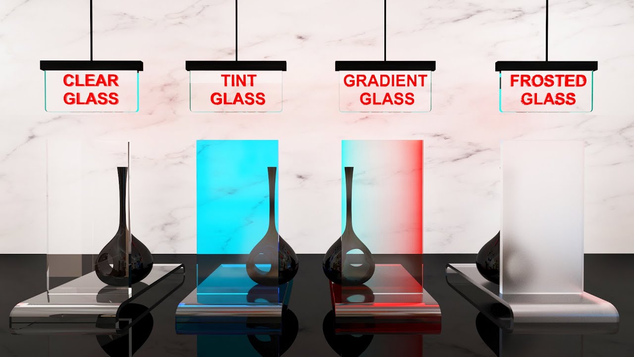 How To Create Realistic Glass Vray Material In 3ds Max Youtube
