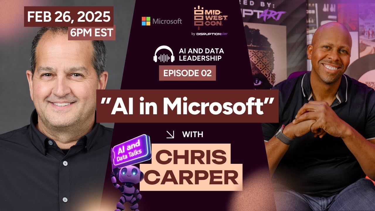 AI and Data talks | Microsoft's Chris Carper - YouTube