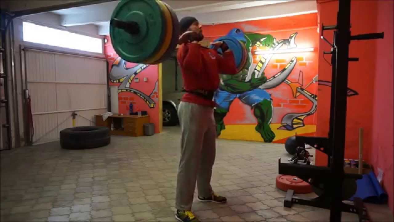 Predné drepy (FrontSquats) Jankowitch_28.03.2015 - YouTube