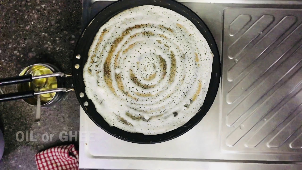 CRISPY DOSA RECIPE | CRISP PAPER DOSA | EASY BATTER RECIPE | BASIC DOSA ...