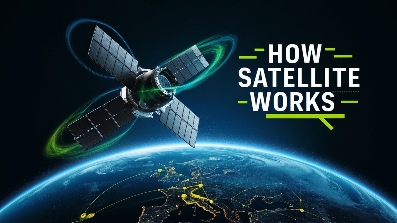 🌌 How Do Satellites Work? | The Science Behind Space Technology 🌍 - YouTube